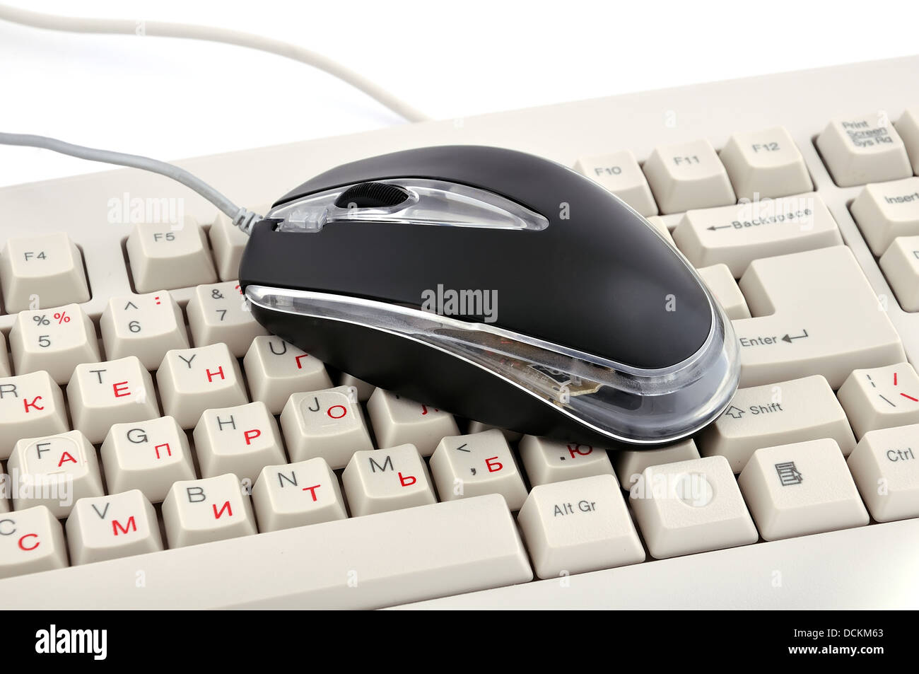 keyboard and computer mouse Stock Photo - Alamy