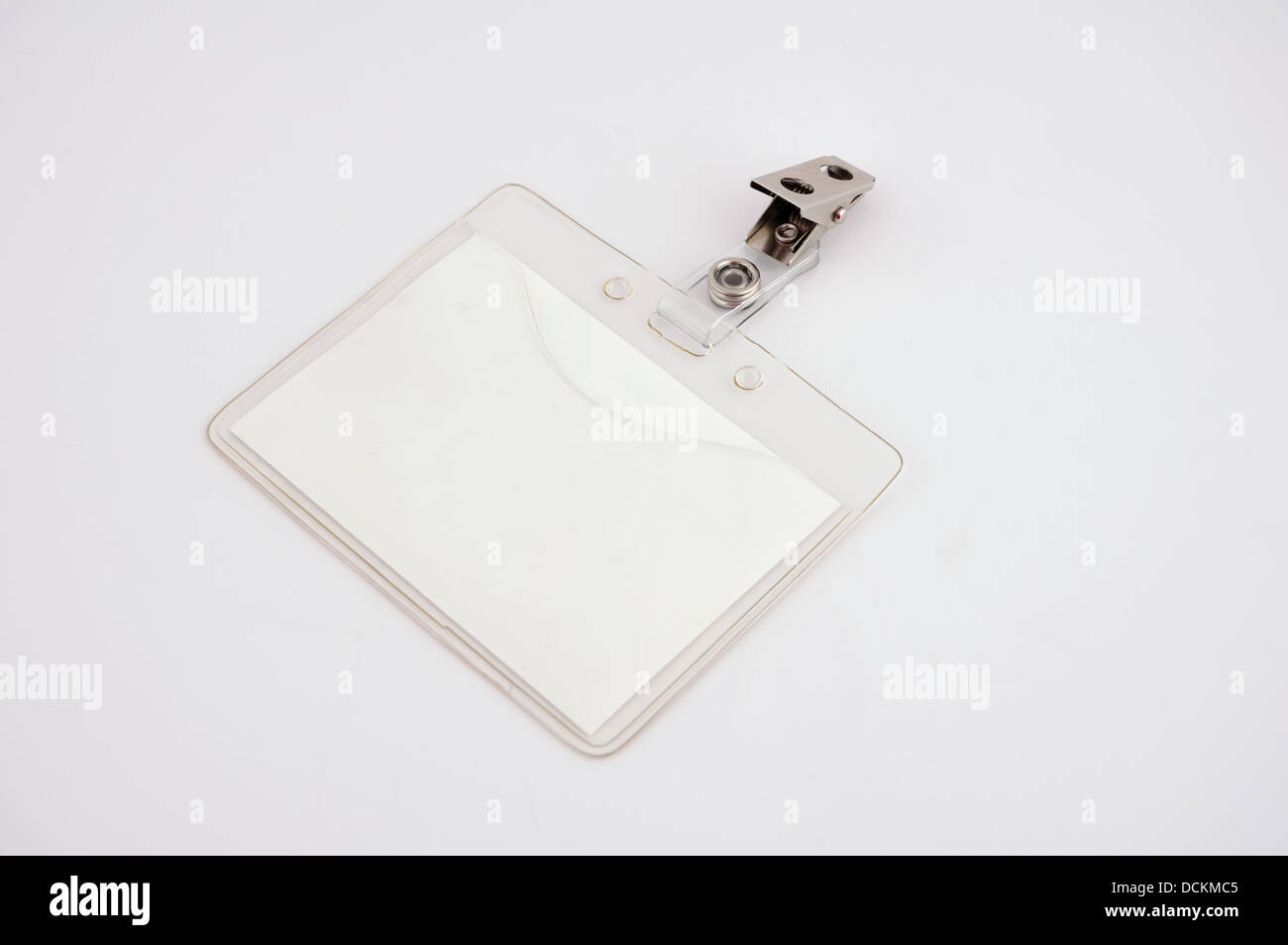 Blank id badge hi-res stock photography and images - Alamy