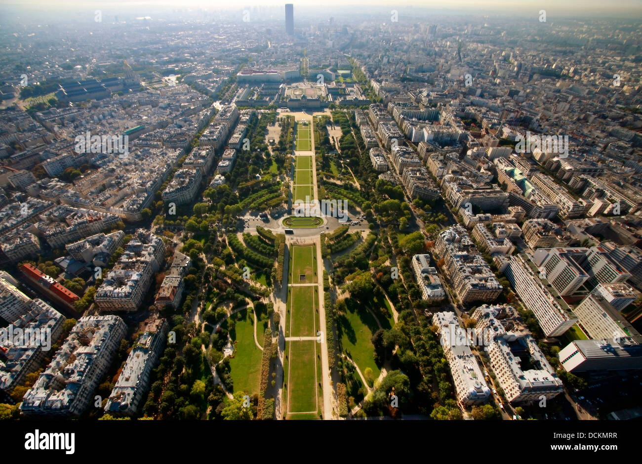 Panoramic top view paris palais hi-res stock photography and images - Alamy