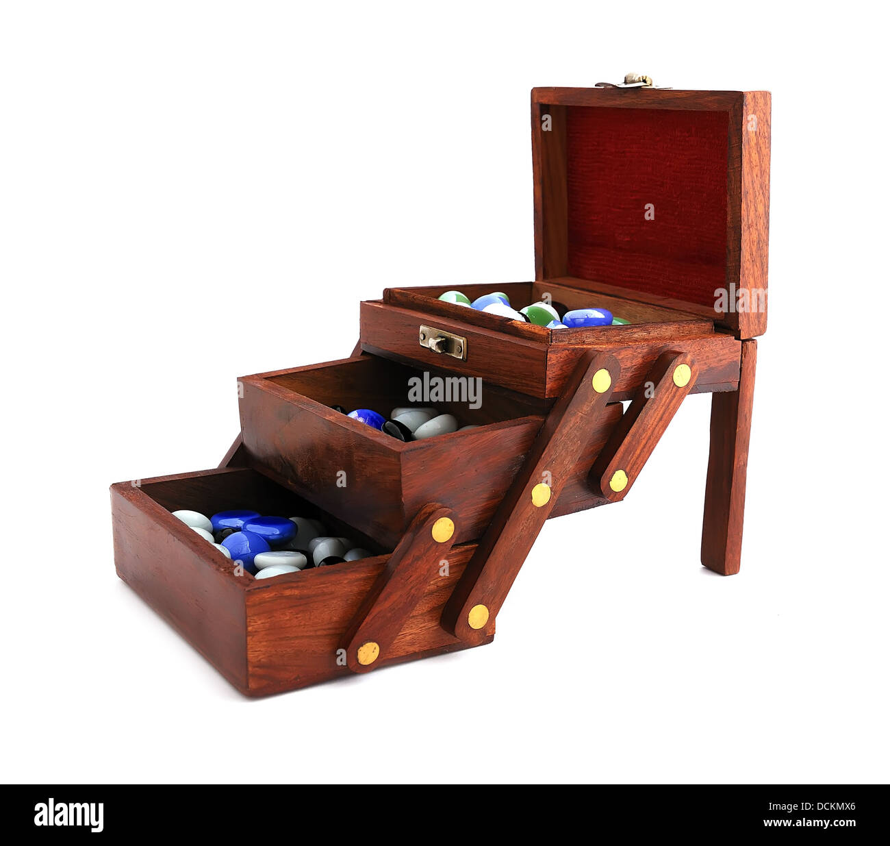 box with stones Stock Photo - Alamy