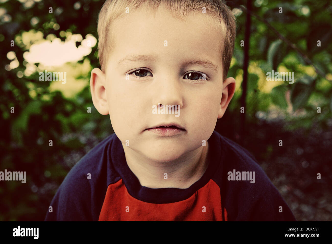 Portrait of a Boy Stock Photo - Alamy