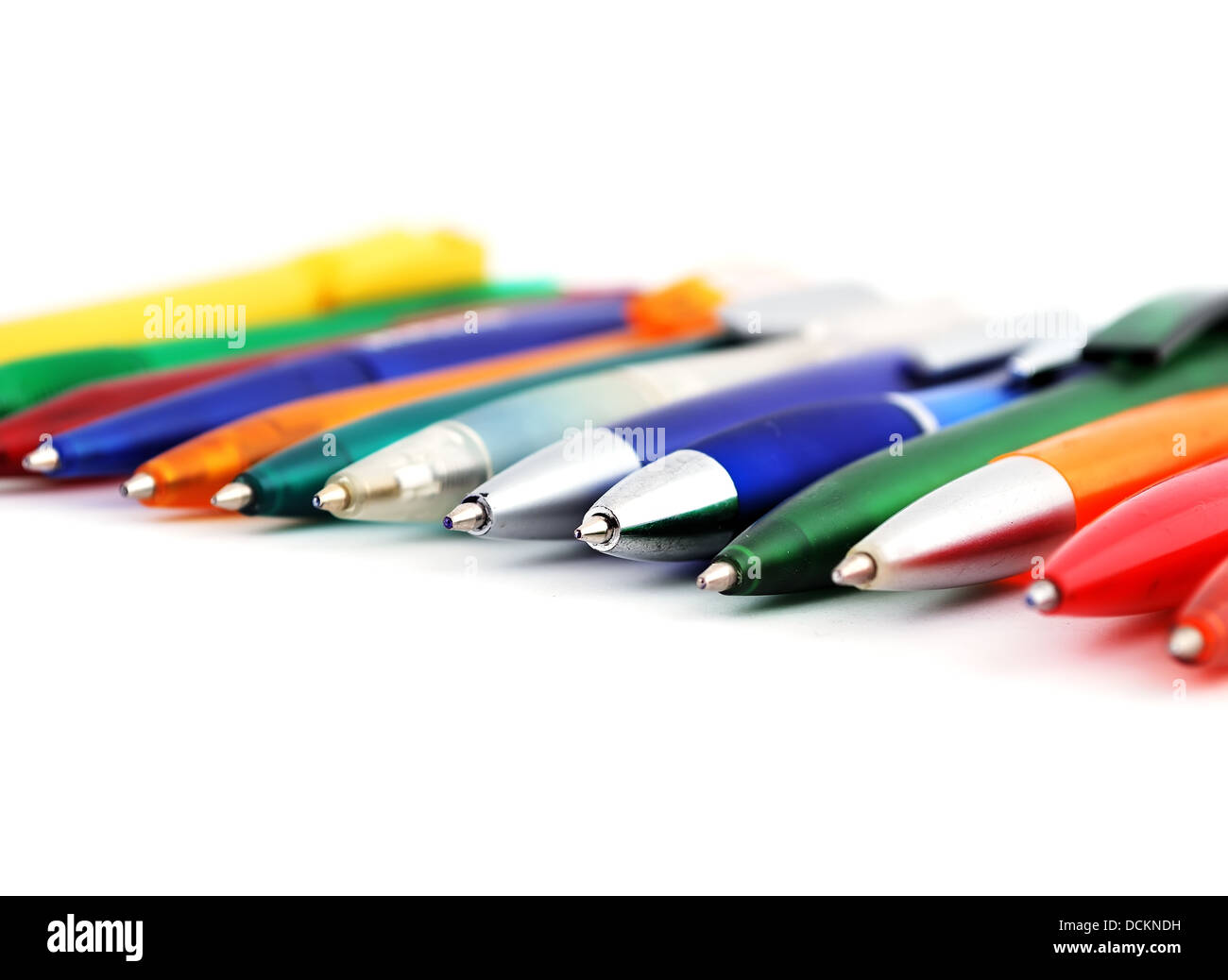 Red ballpoint pens hi-res stock photography and images - Alamy