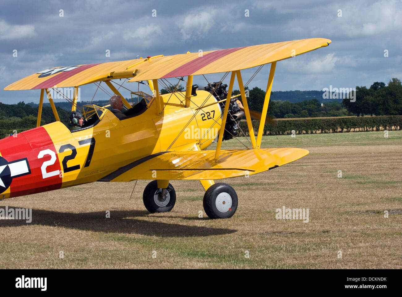 Boeing stearman bi plane hi-res stock photography and images - Alamy