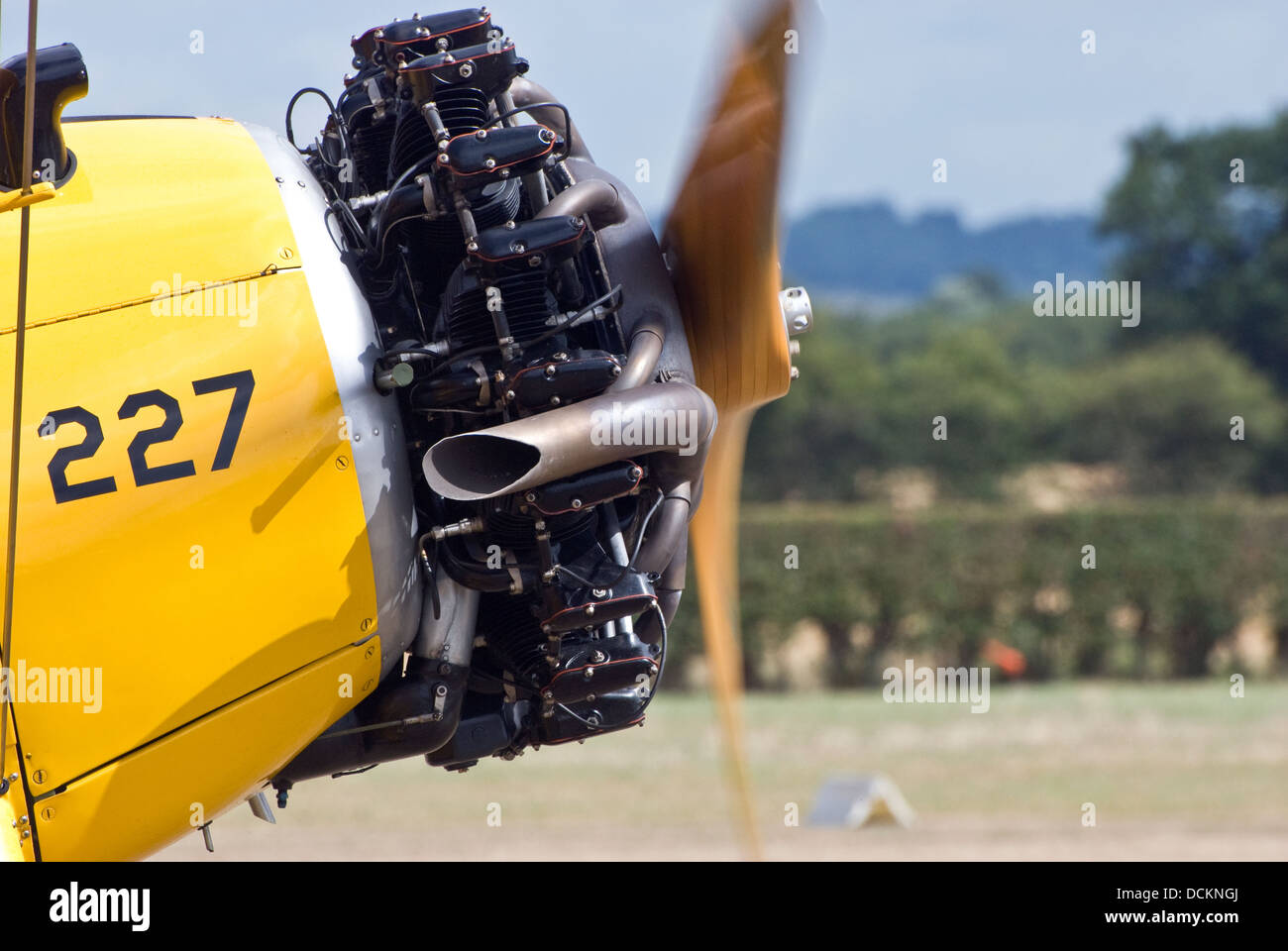 Boeing stearman engine propeller hi-res stock photography and images ...