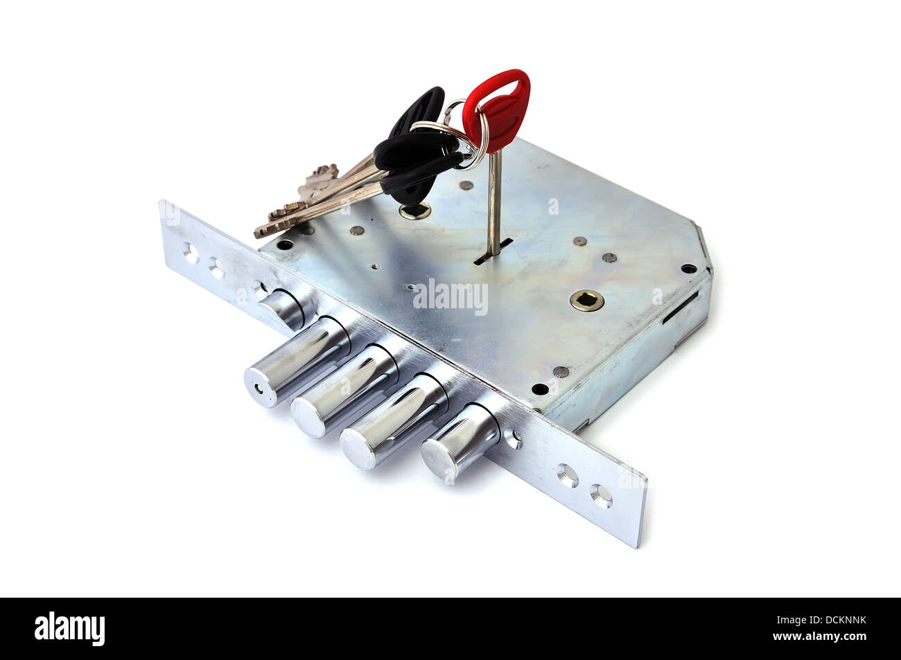 Locked door handle Cut Out Stock Images & Pictures - Alamy