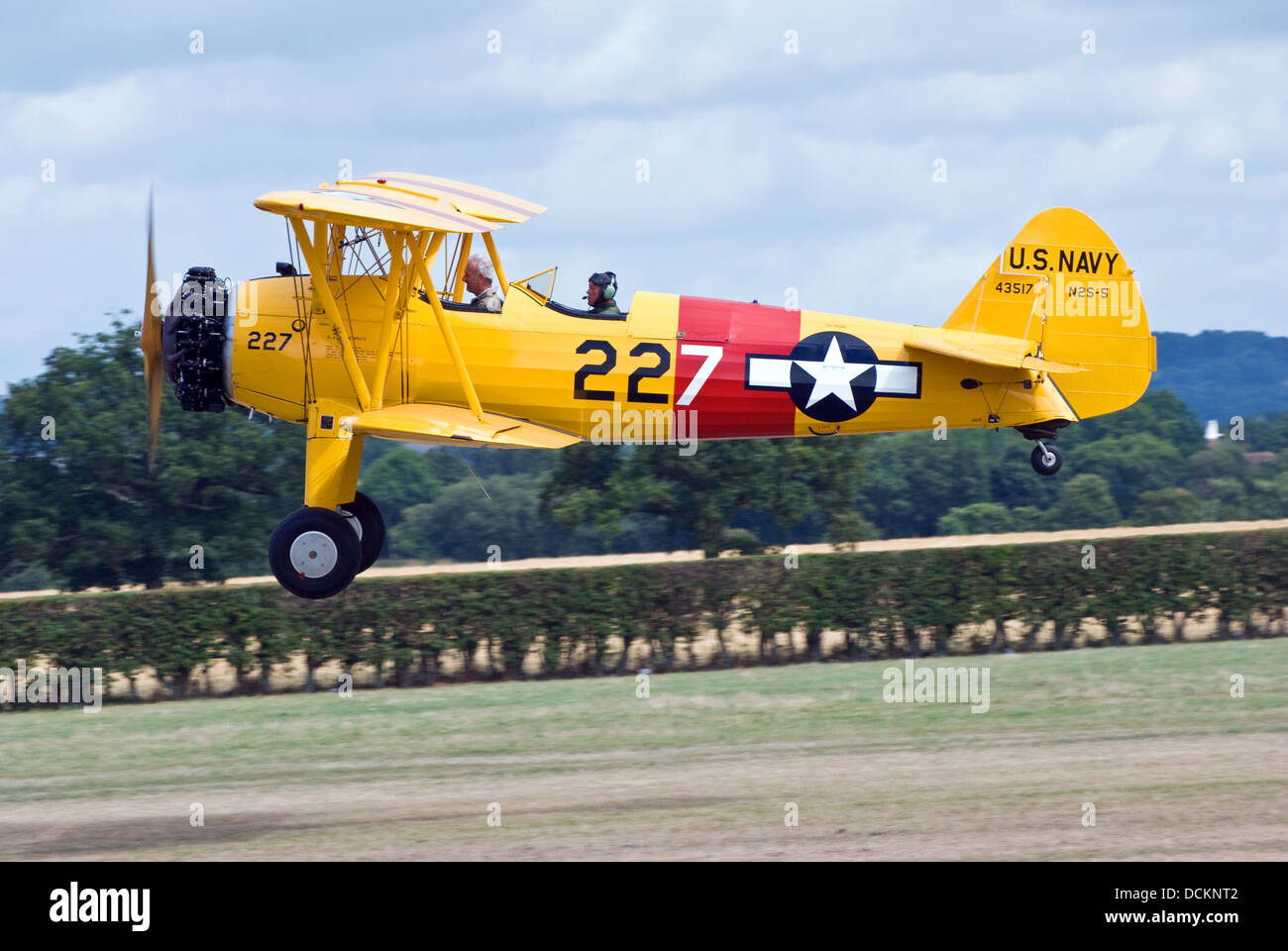 Boeing B75 Stearman Stock Photo - Alamy