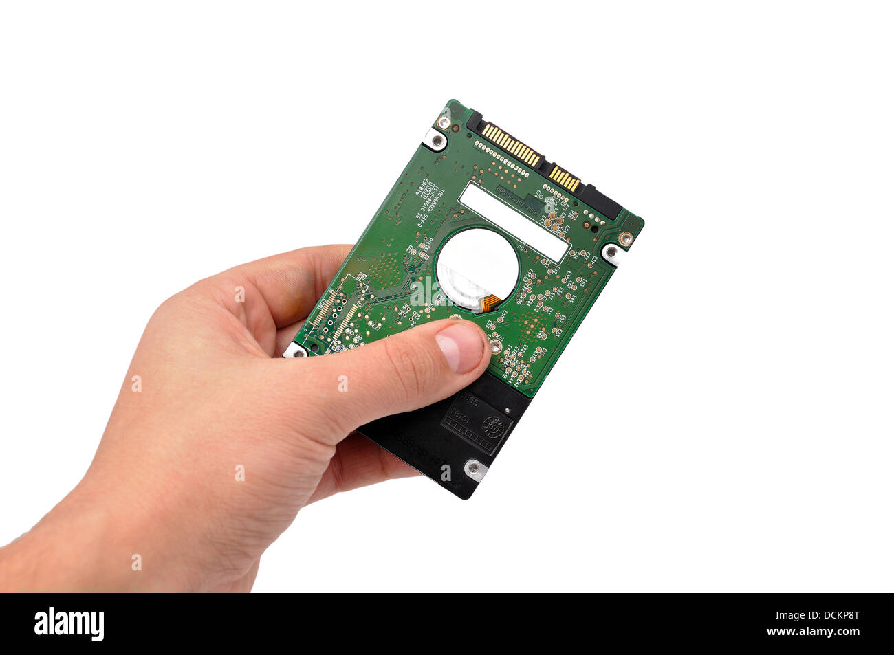 hard disk in hand Stock Photo - Alamy