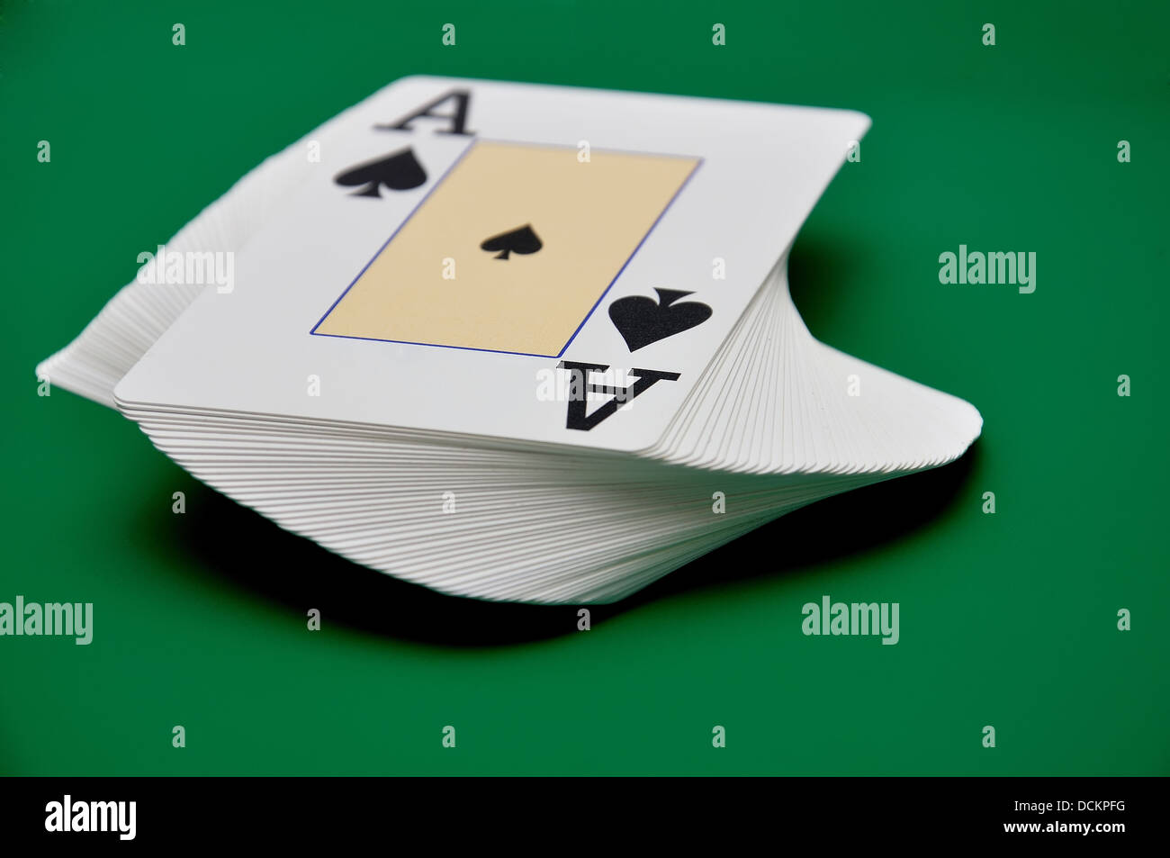 deck cards Stock Photo - Alamy