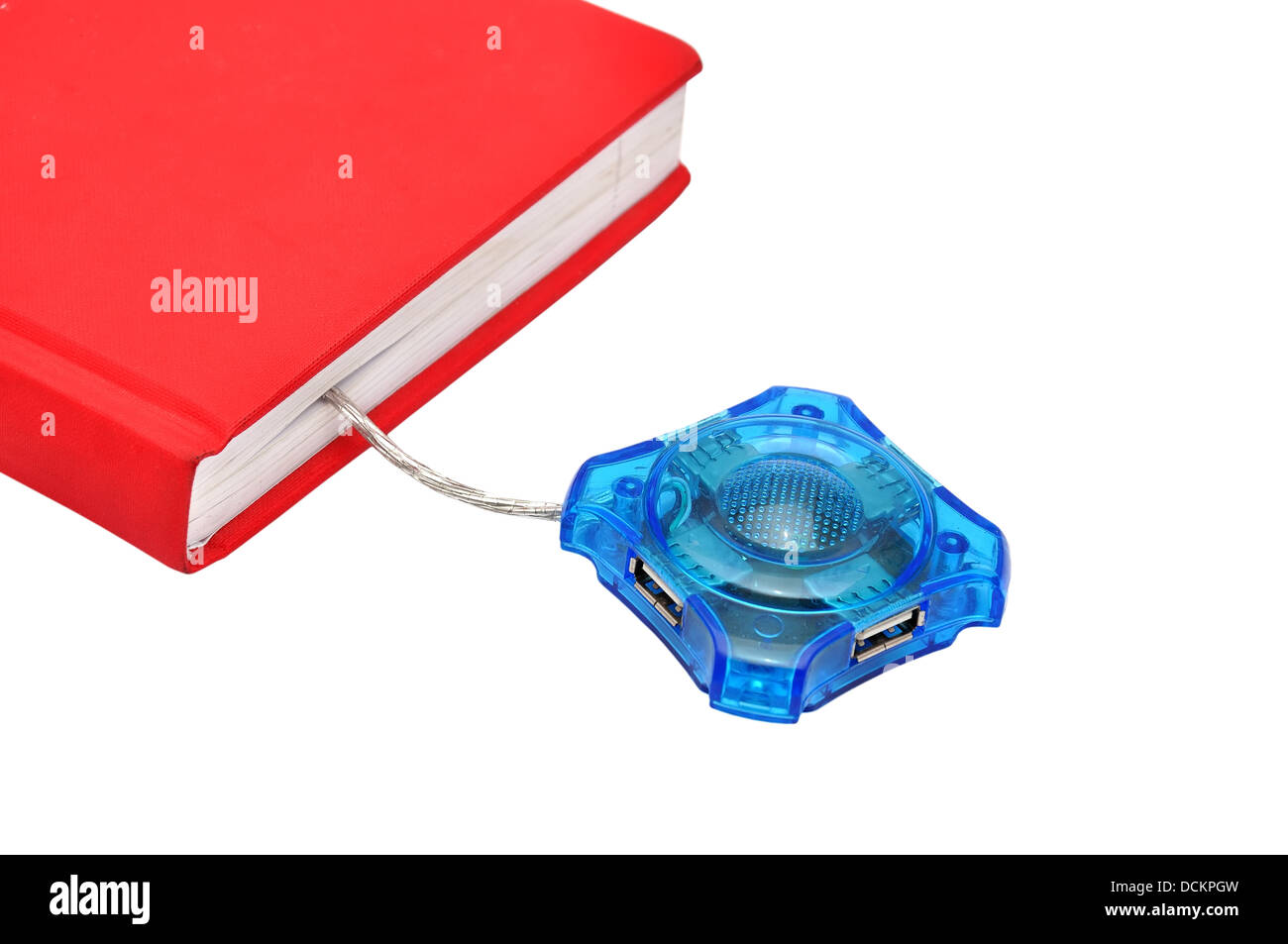 usb hub and notebook Stock Photo - Alamy