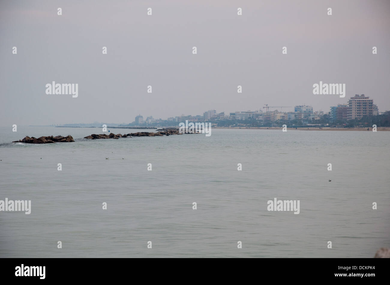 Tramonto (Sunset) a San Bendetto del tronto Stock Photo - Alamy
