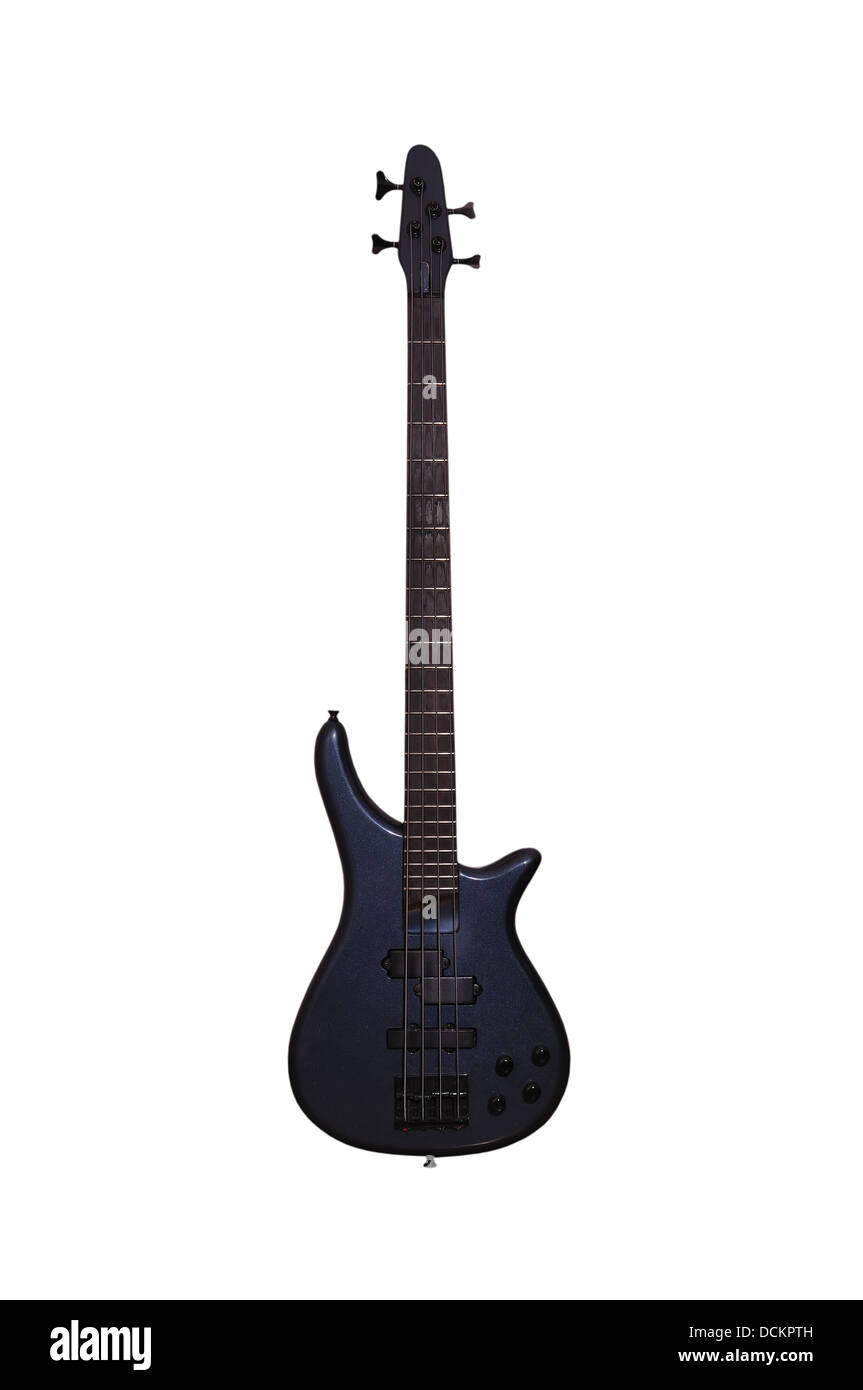 Bass guitar fretboard Cut Out Stock Images & Pictures - Alamy