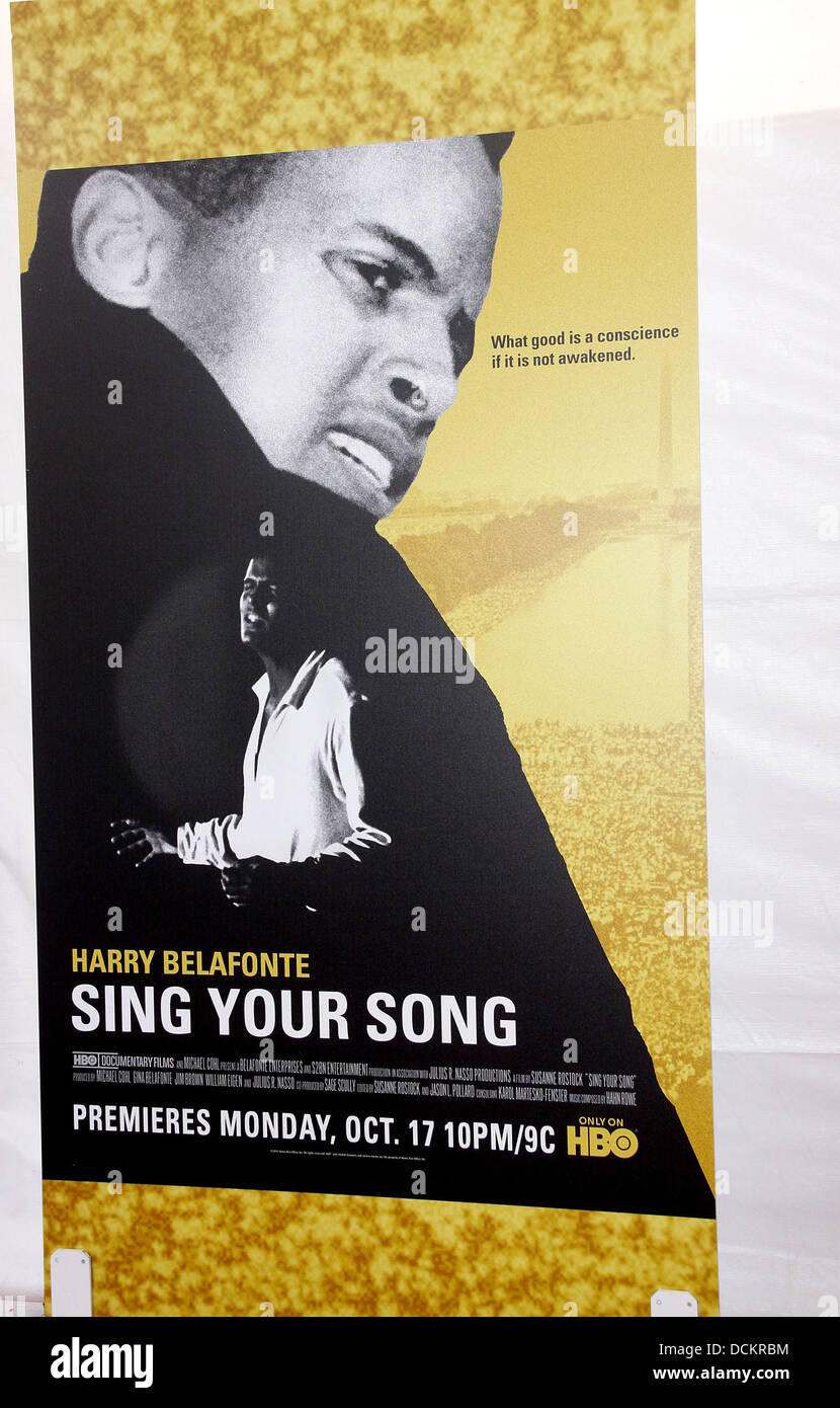 Atmosphere Premiere of the HBO documentary 'Harry Belafonte Sing Your ...