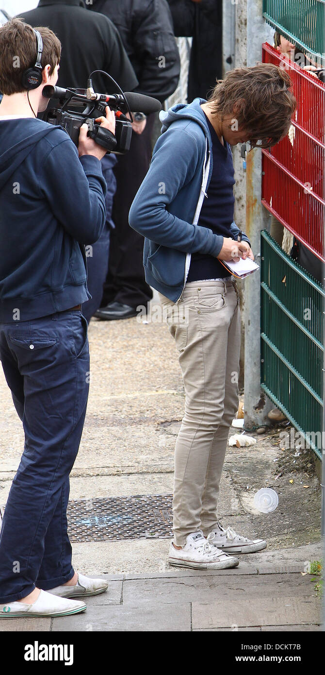 Frankie Cocozza 'X Factor' Finalists and Judges arrive at the studios ...