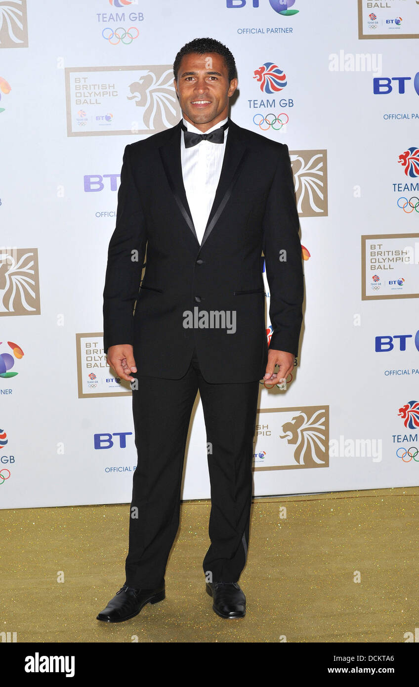 Jason Robinson BT Olympic Ball held at Olympia - Arrivals. London ...