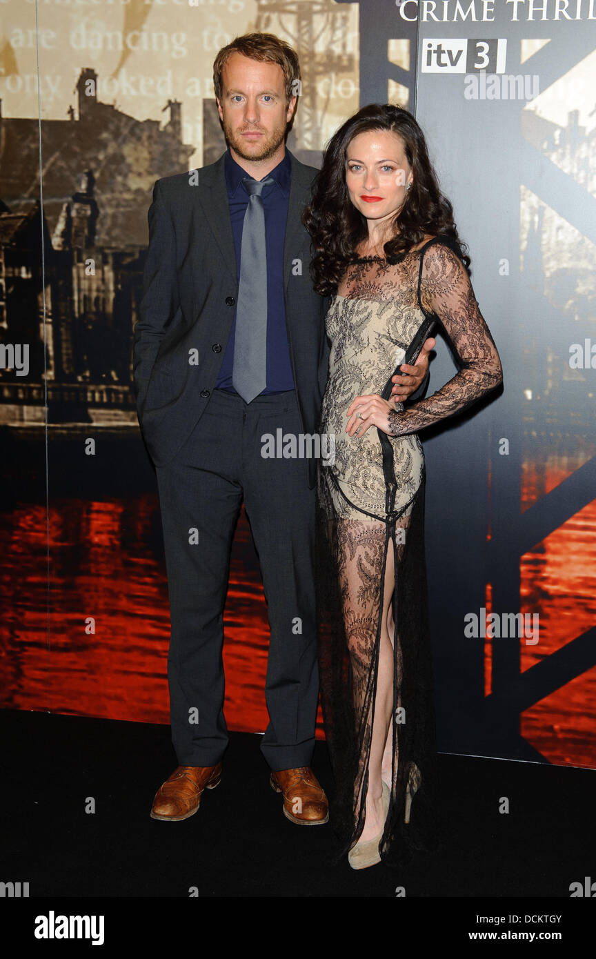 Geoffrey Streatfeild and Lara Pulver Crime Thriller Awards at the ...