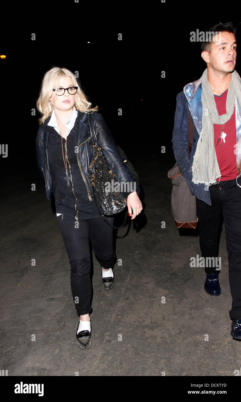 Kelly Osbourne and a friend arriving at The Hollywood Bowl to watch ...