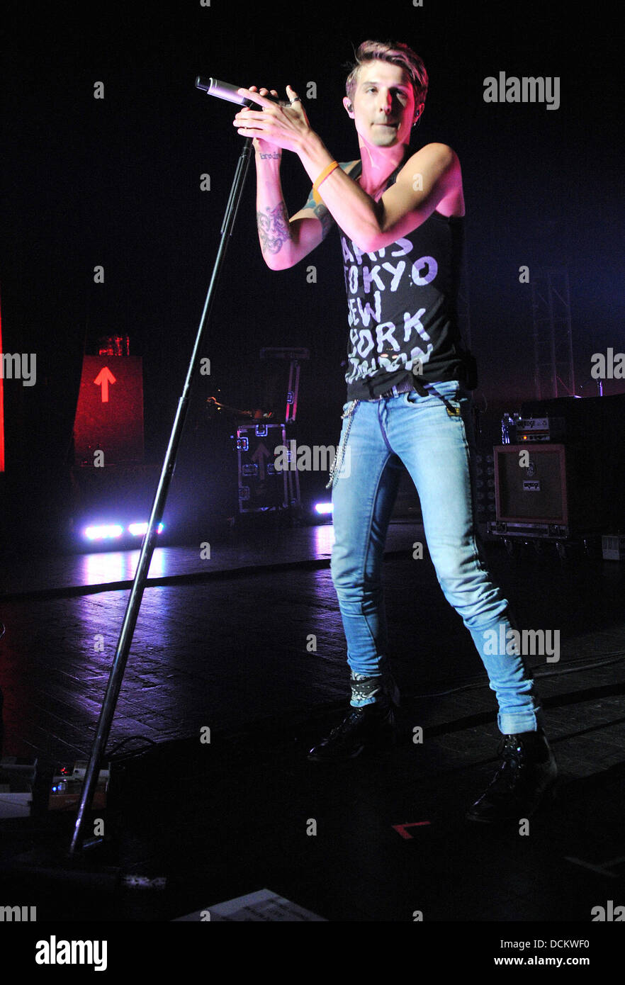 Ryan Follese Hot Chelle Rae performing at the Fillmore Miami Beach ...