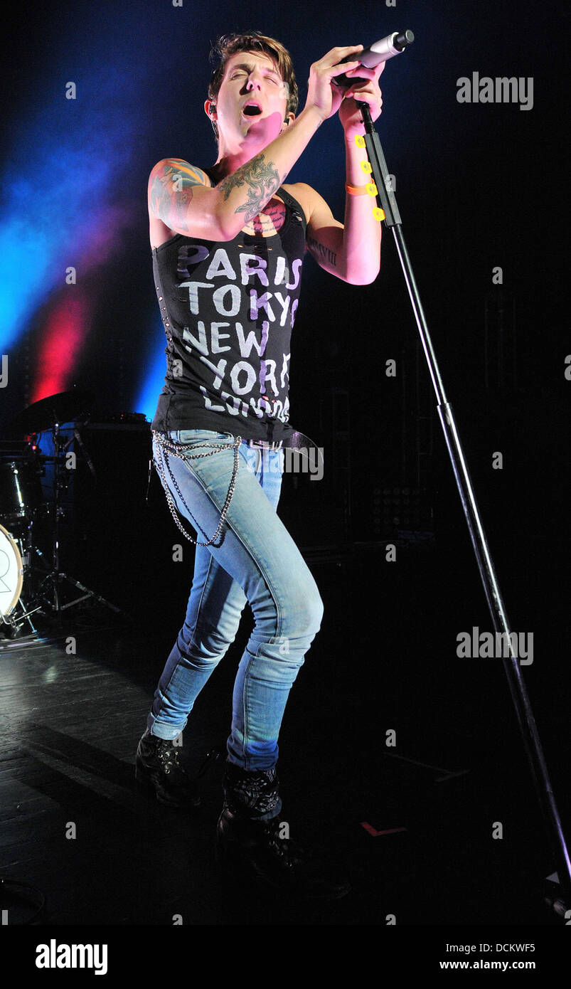 Ryan Follese Hot Chelle Rae performing at the Fillmore Miami Beach ...