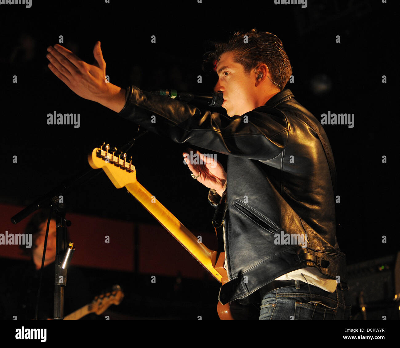 Alex Turner of The Arctic Monkeys performing at Revolution Live Fort ...