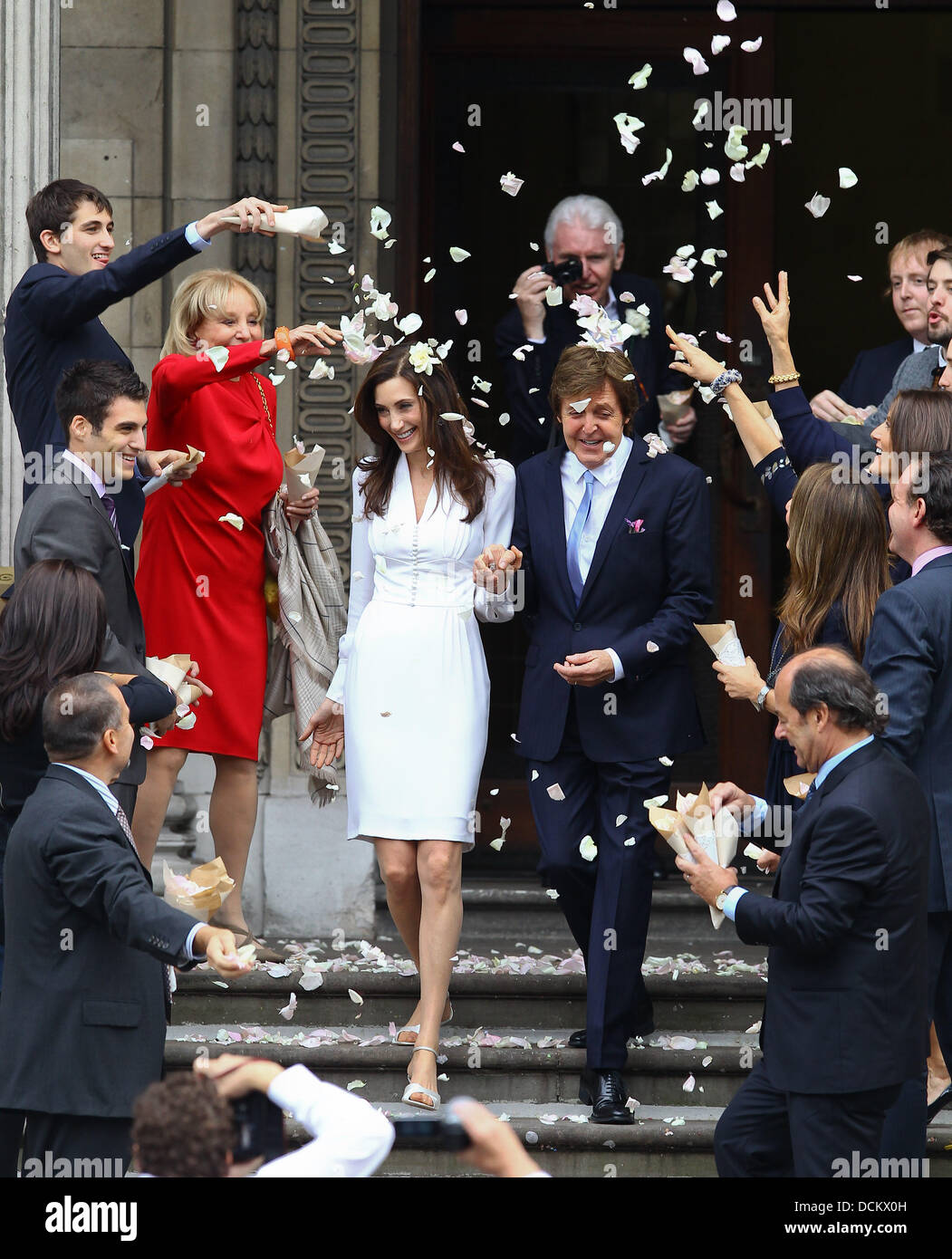 Sir Paul McCartney and Nancy Shevell The wedding of Sir Paul McCartney ...