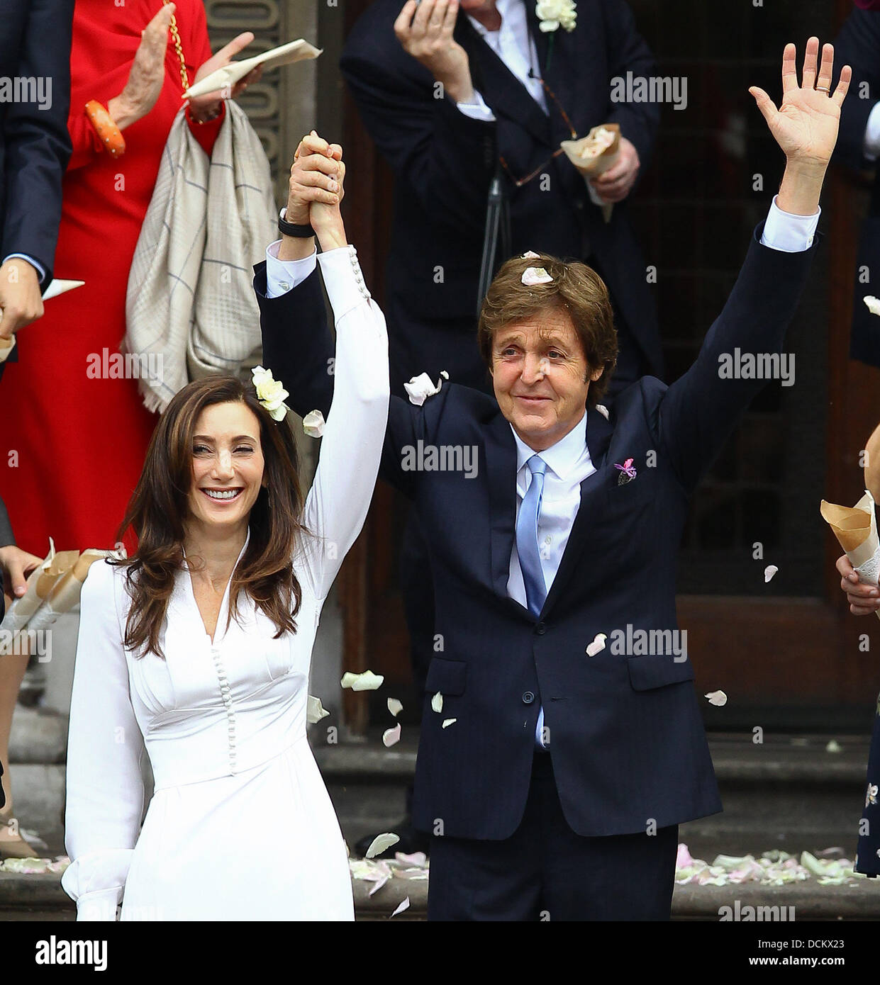 Sir Paul McCartney and Nancy Shevell The wedding of Sir Paul McCartney ...
