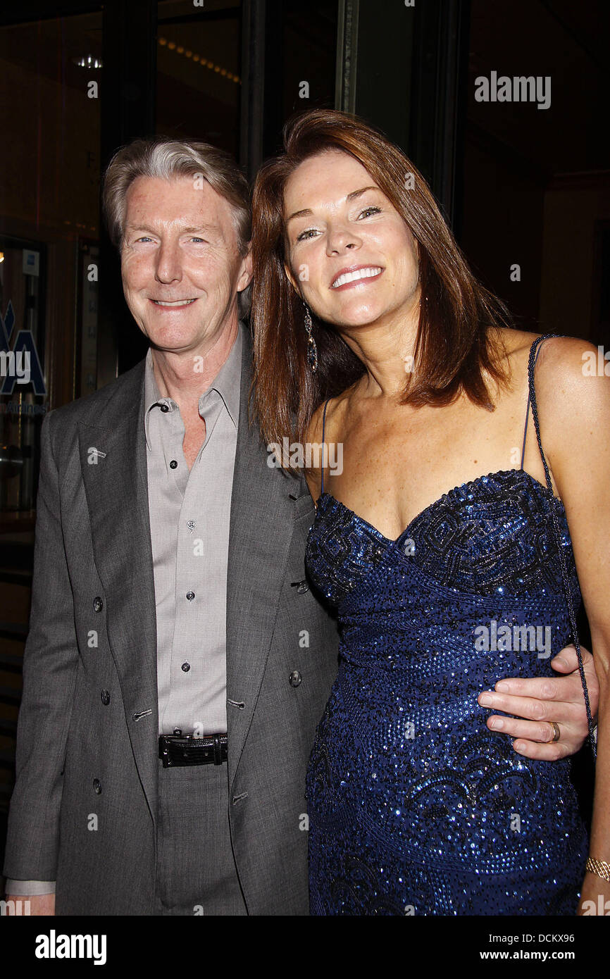 Byron Jennings and Carolyn McCormick Opening night of the Broadway play ...