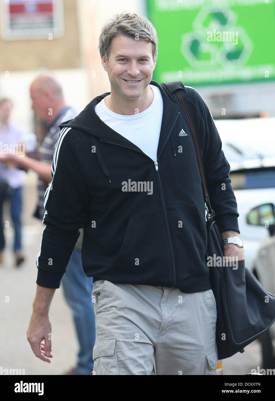Dan Lobb at the ITV studios London, England - 14.10.11 Stock Photo - Alamy