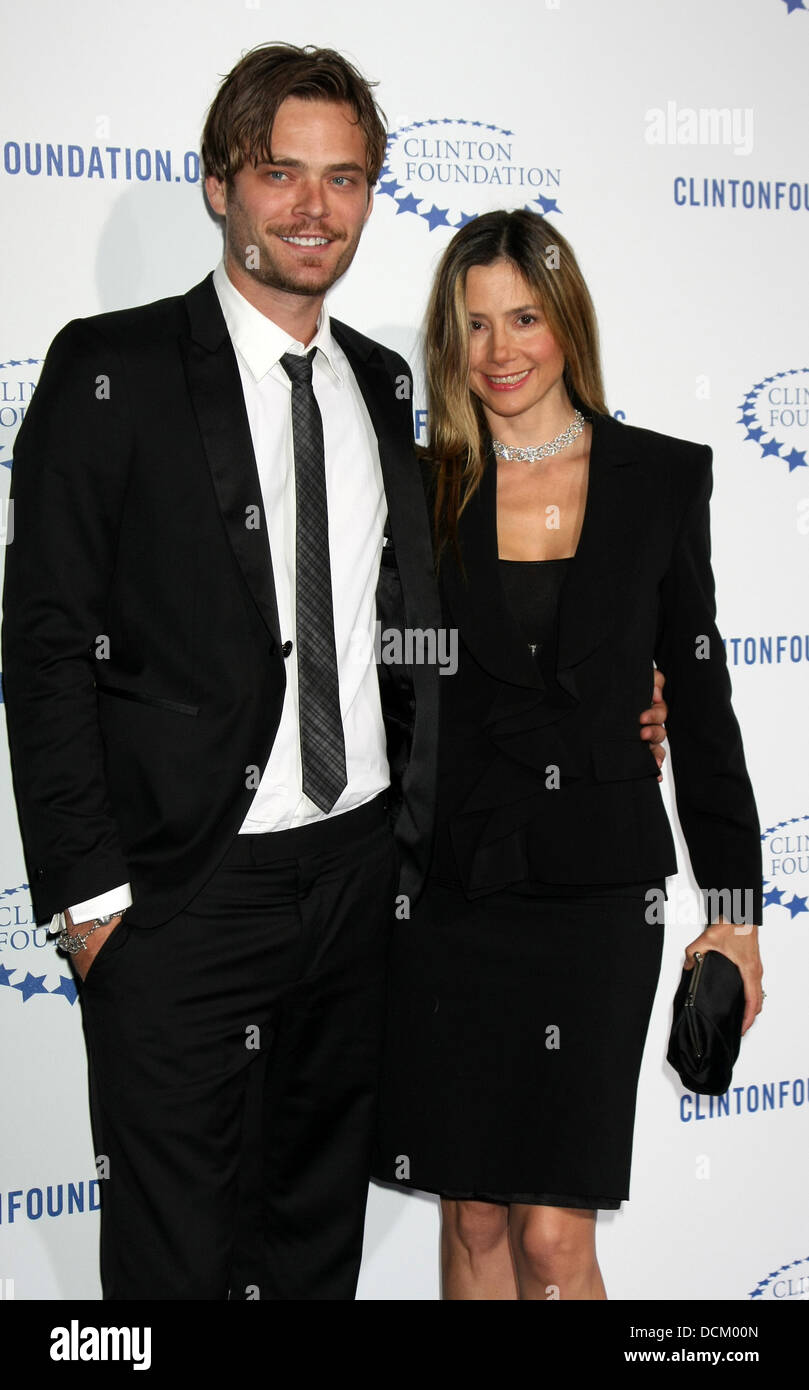Christopher Backus and Mira Sorvino The Clinton Foundation's 'A Decade ...
