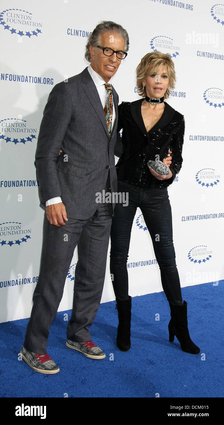 Richard Perry and Jane Fonda The Clinton Foundation's 'A Decade Of ...