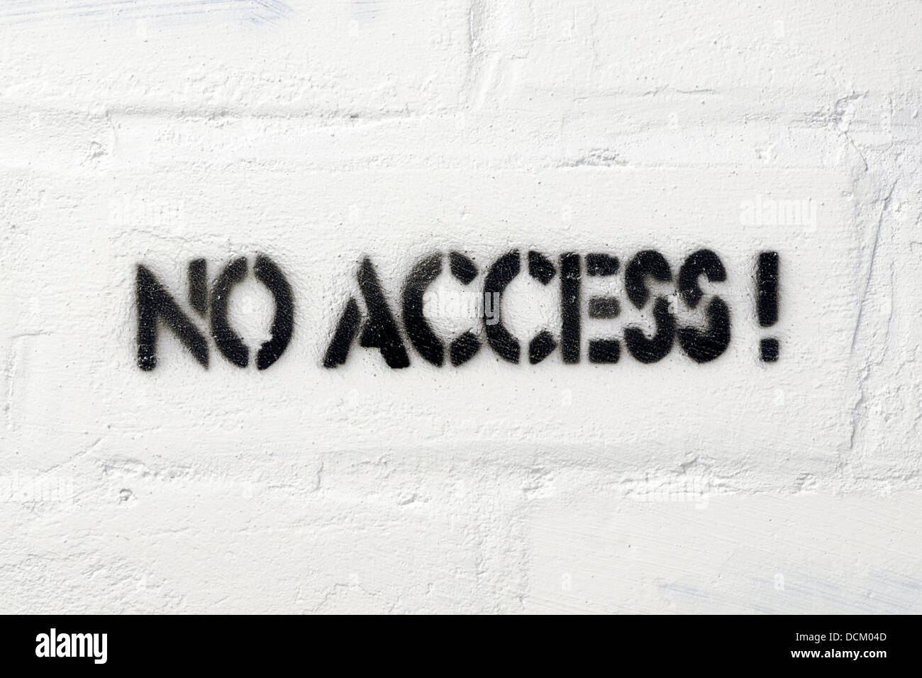 Prohibition of access hi-res stock photography and images - Alamy