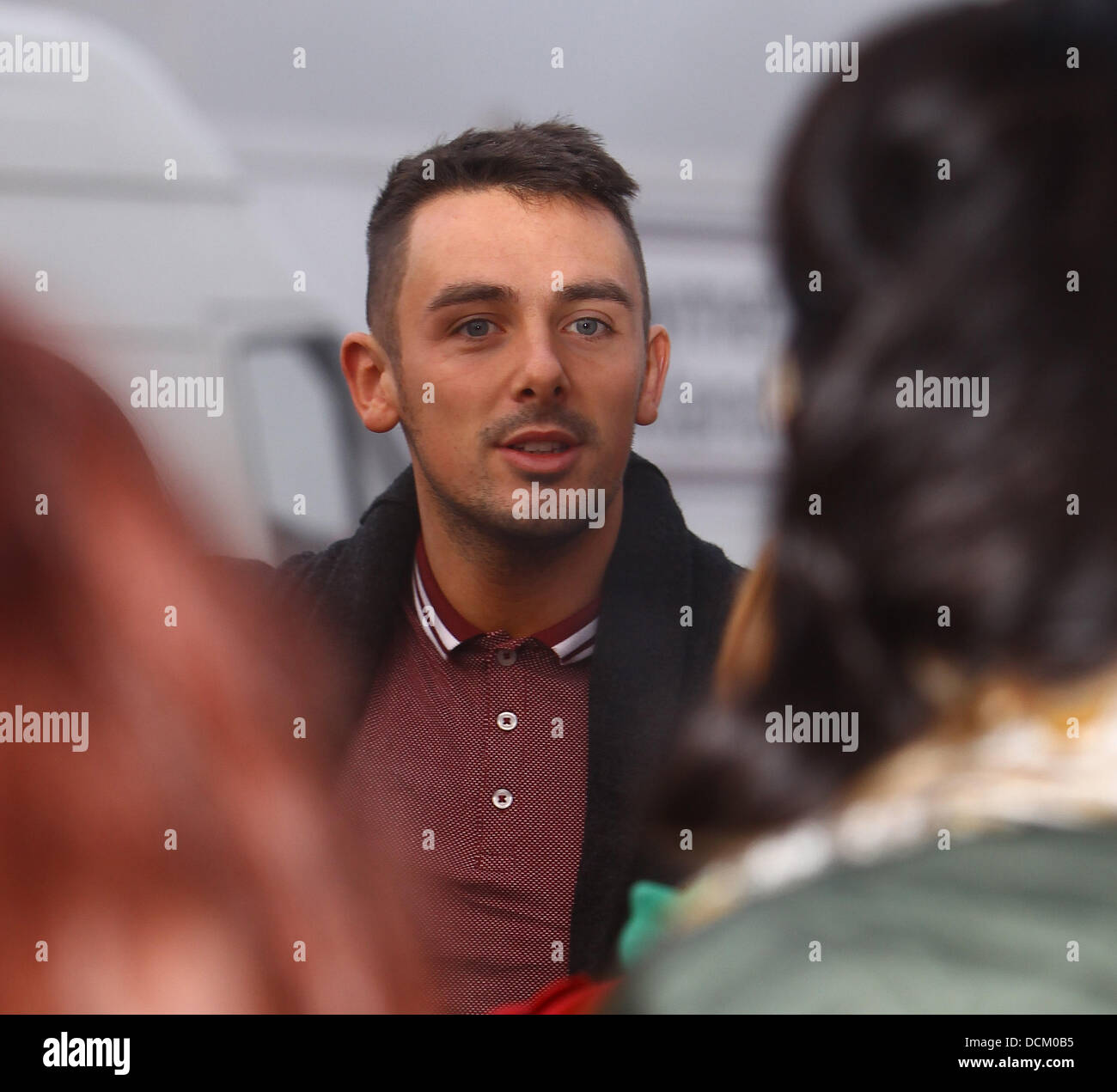 Charlie Healy 'X Factor' finalists at the studios to rehearse for the ...