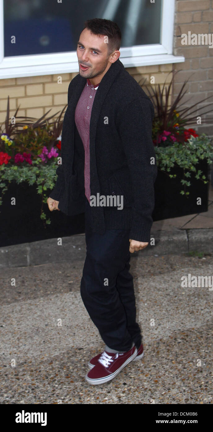 Charlie Healy 'X Factor' finalists at the studios to rehearse for the ...