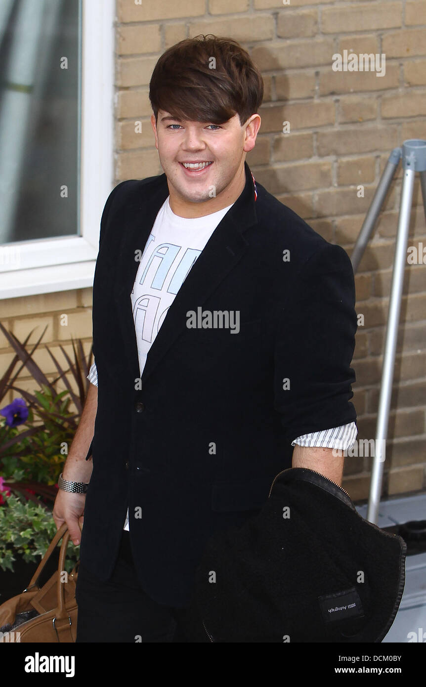 Craig Colton 'X Factor' finalists at the studios to rehearse for the ...