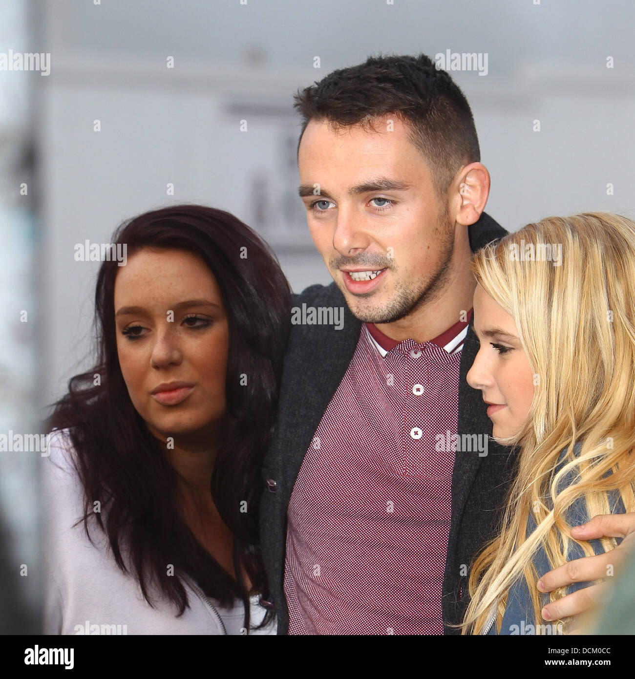 Charlie Healy 'X Factor' finalists at the studios to rehearse for the ...