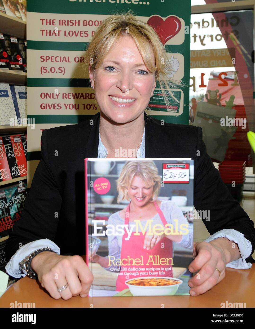 Celebrity chef Rachel Allen signs copies of her new book 'Easy Meals ...