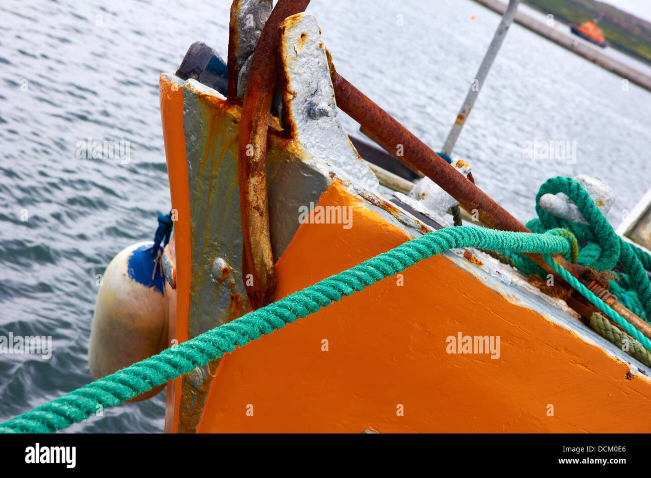 Boat on Valentia Island, County Kerry, Ireland Stock Photo - Alamy