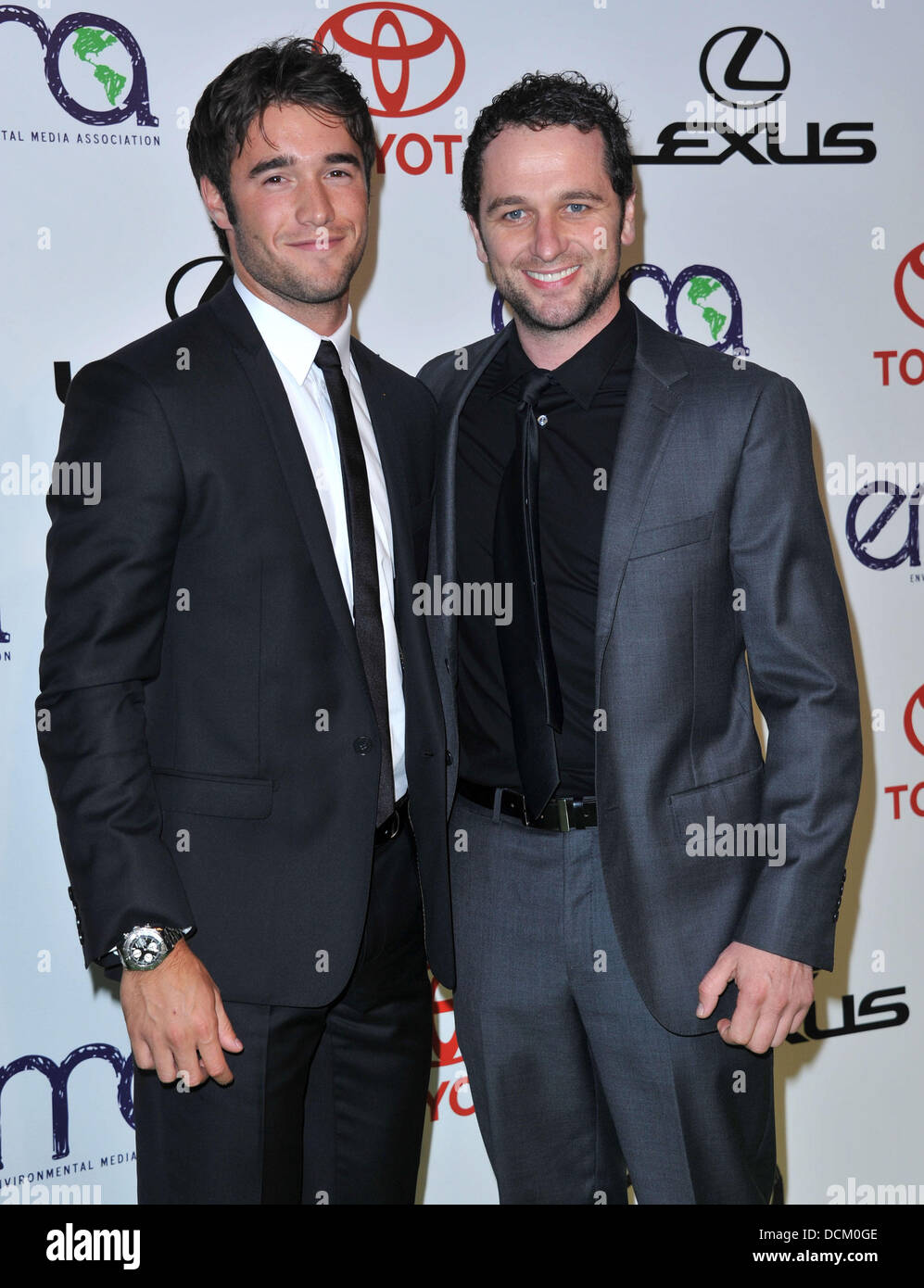 Joshua Bowman and Matthew Rhys The 2011 Environmental Media Awards held ...