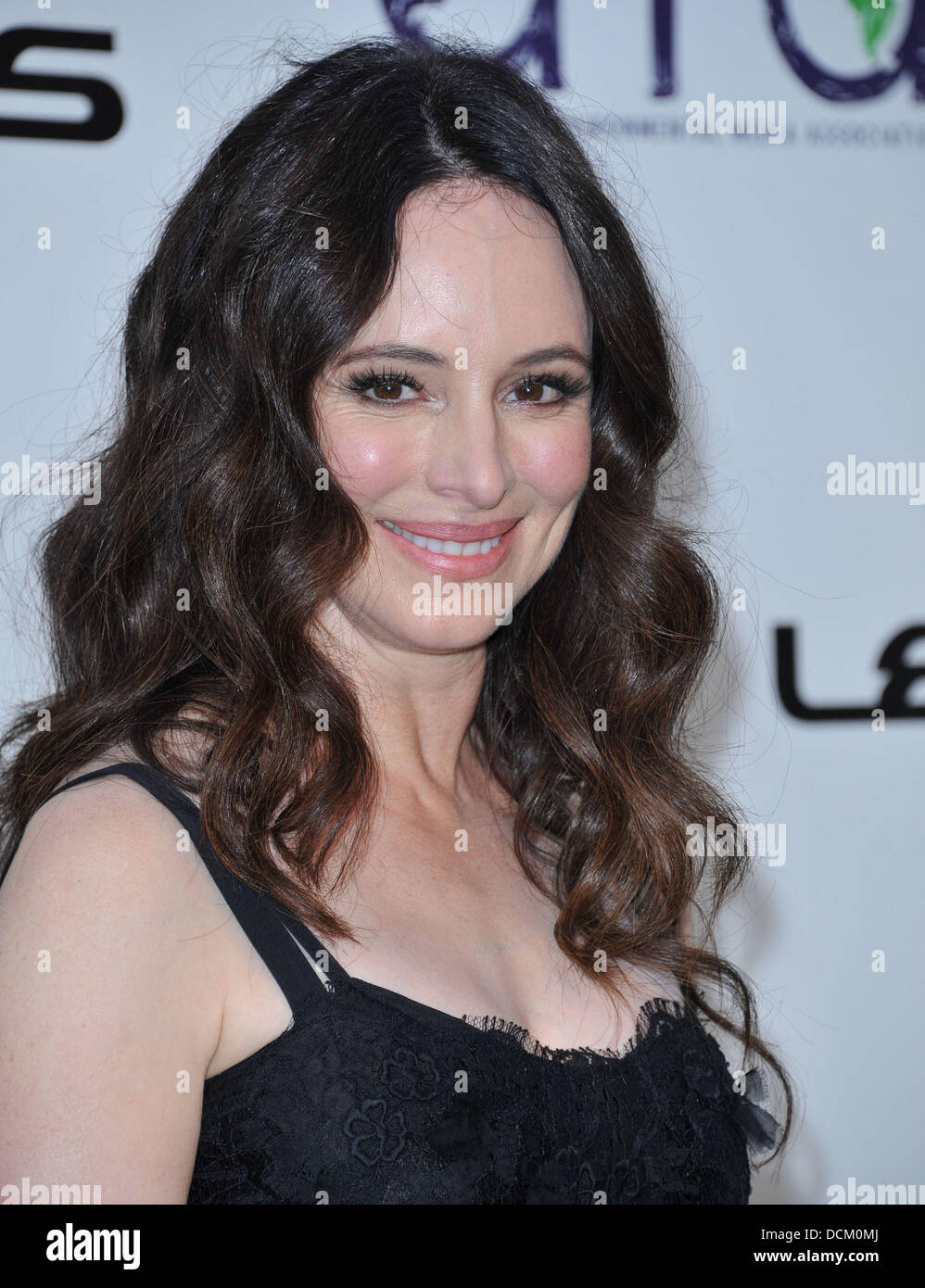 Madeleine Stowe The 2011 Environmental Media Awards held at the Warner ...