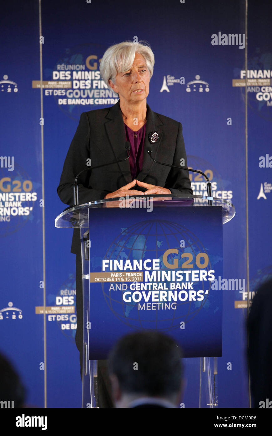 International Monetary Fund (IMF) Managing Director Christine Lagarde ...