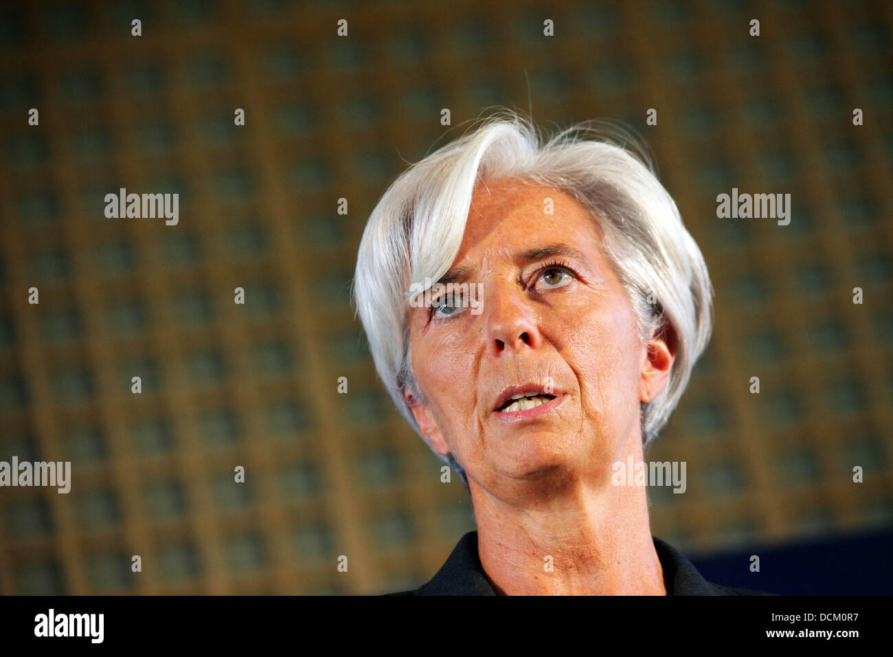 International Monetary Fund (IMF) Managing Director Christine Lagarde ...