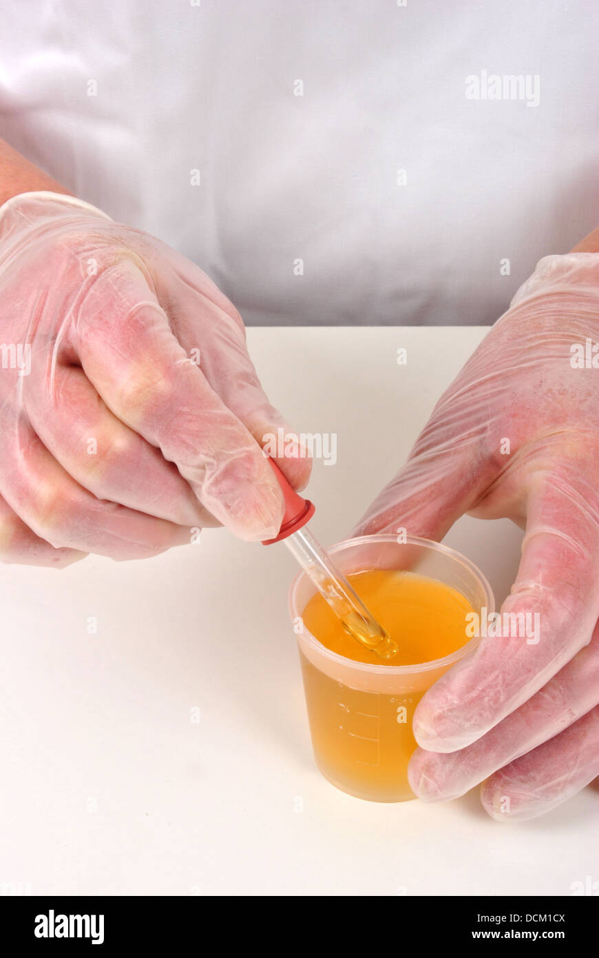 some liquid in a measuring cup Stock Photo - Alamy