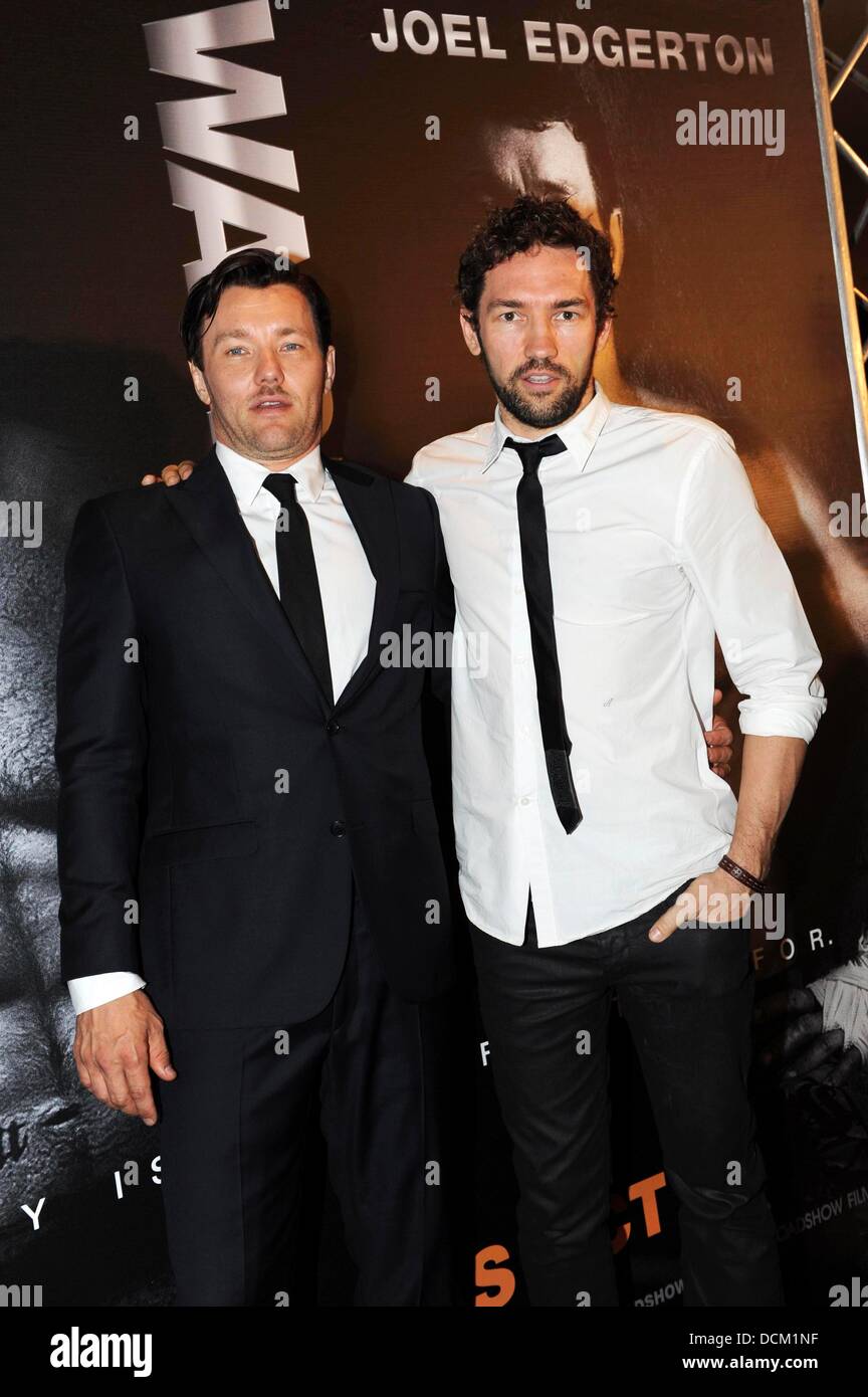Joel Edgerton and Nash Edgerton The Australian premiere of 'Warrior ...