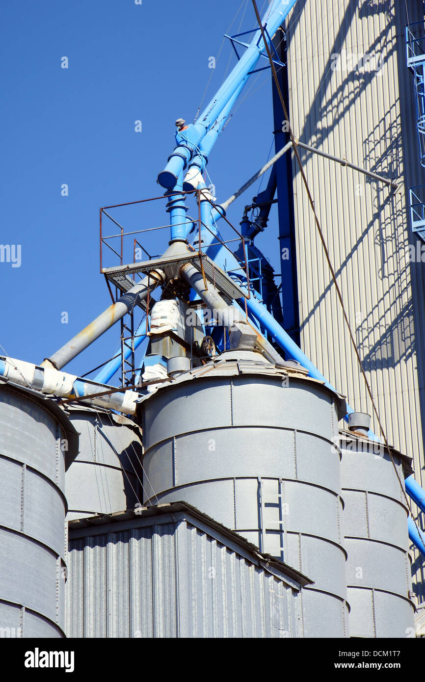 Silo silos storage stairs hi-res stock photography and images - Alamy