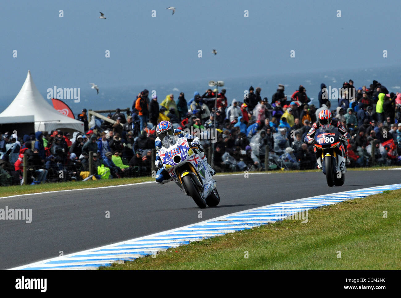 Ant West The Moto2 race of the Australian MotoGP at Phillip Island ...