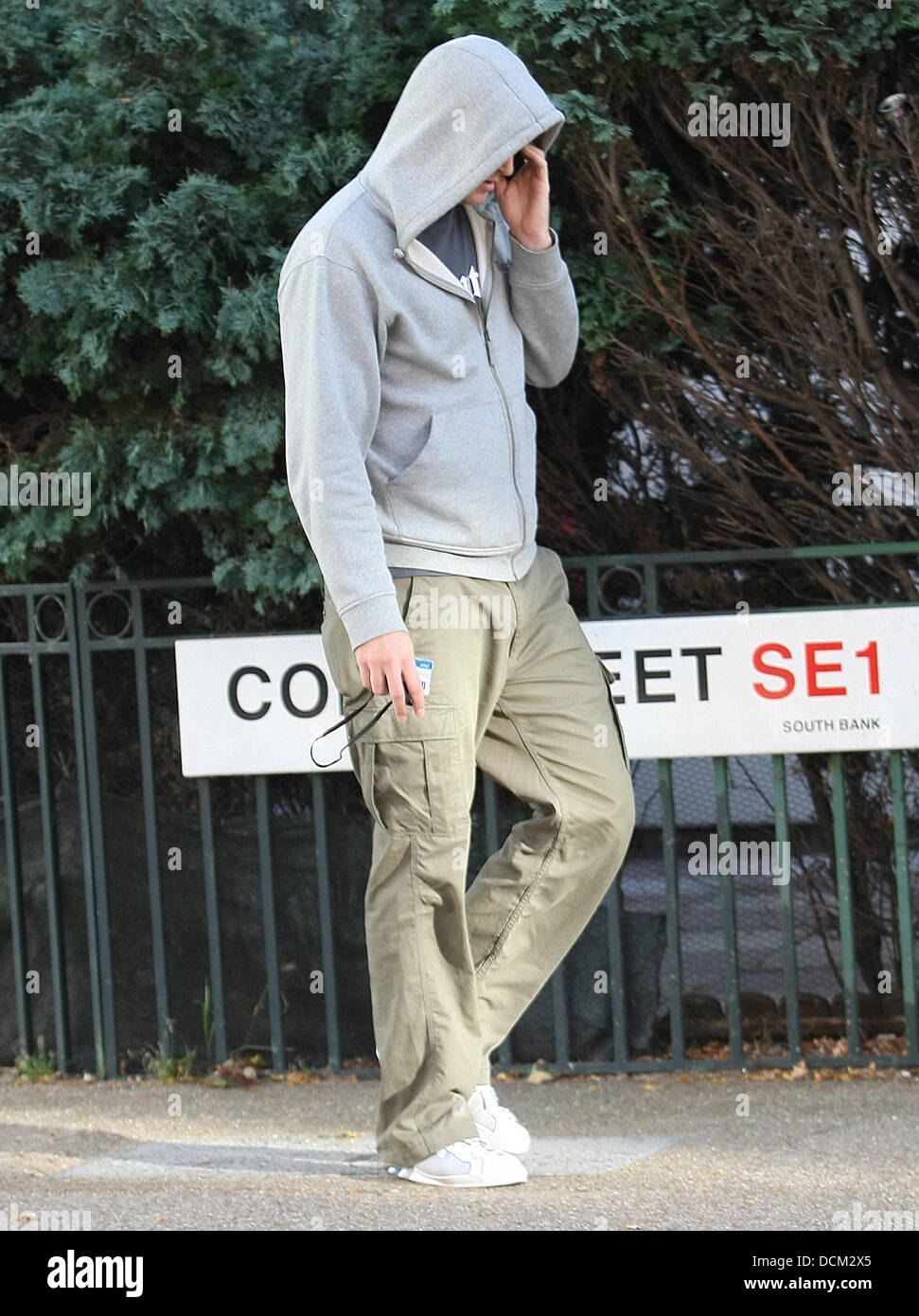 Dan Lobb at the ITV studios London, England - 17.10.11 Stock Photo - Alamy