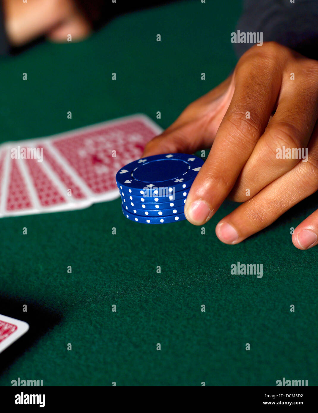 Poker hand winning cards hi-res stock photography and images - Alamy