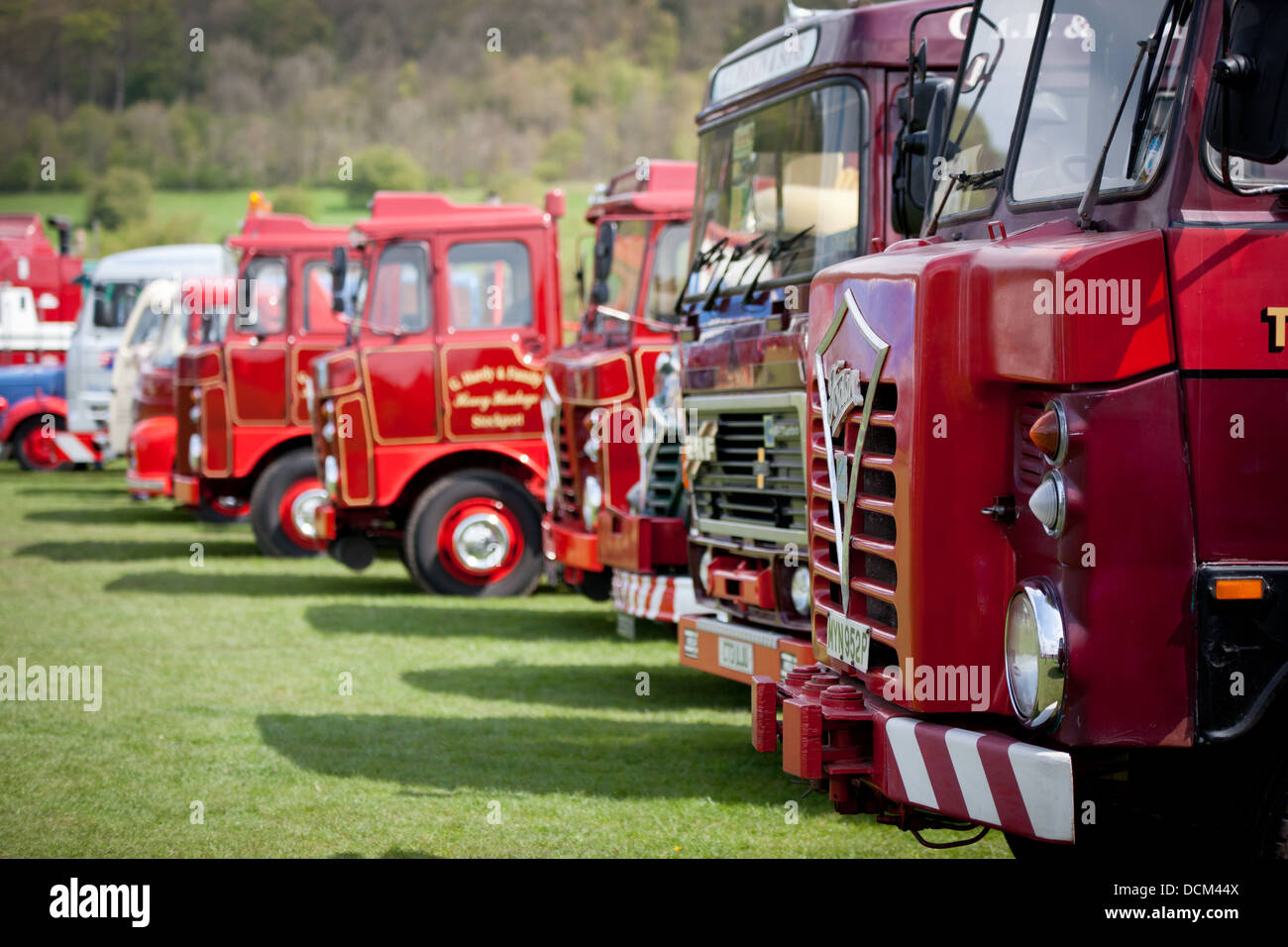A classic car at a classic car show in the Midlands Stock Photo - Alamy