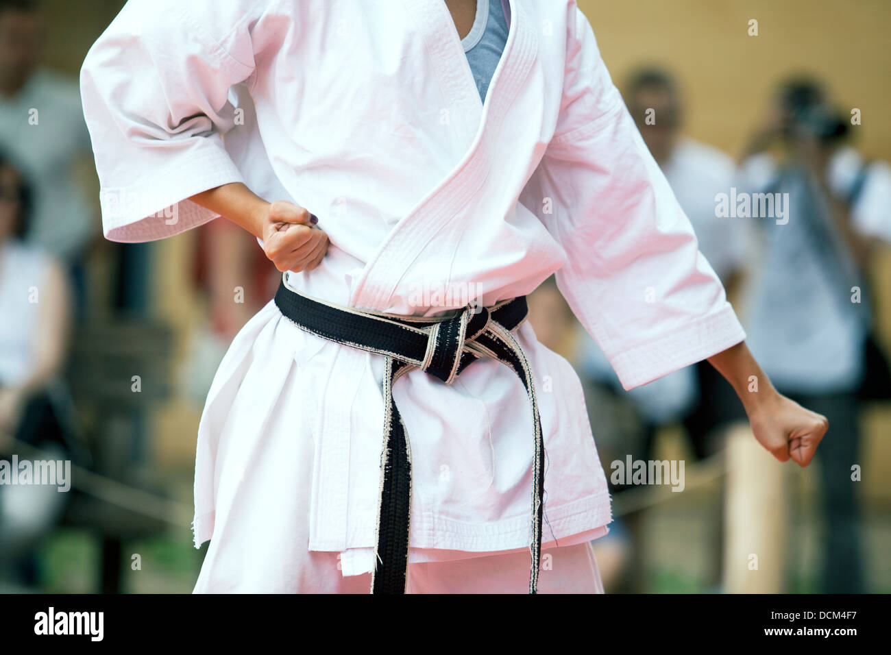Man karate training hi-res stock photography and images - Alamy