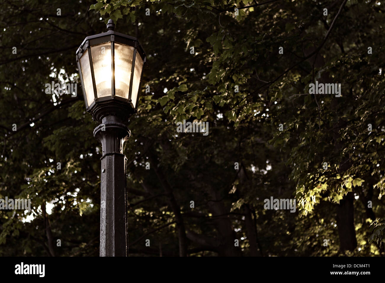Black lampost hi-res stock photography and images - Alamy