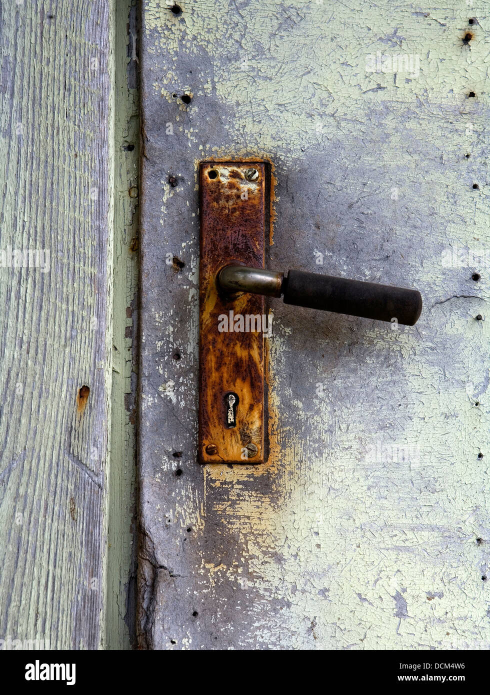 Rusting doorknob hi-res stock photography and images - Alamy